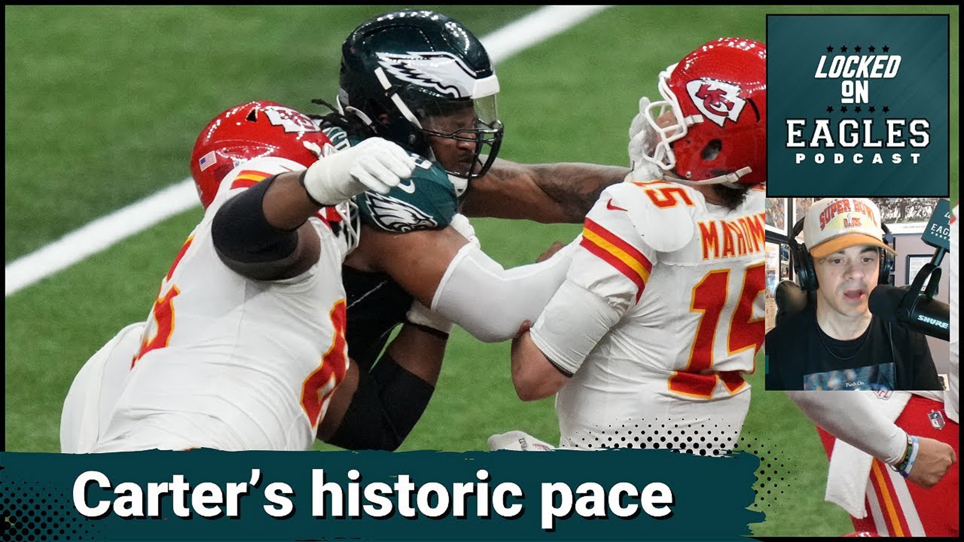 HISTORIC PACE: Philadelphia Eagles STAR Jalen Carter BECOMING THE GOAT ...