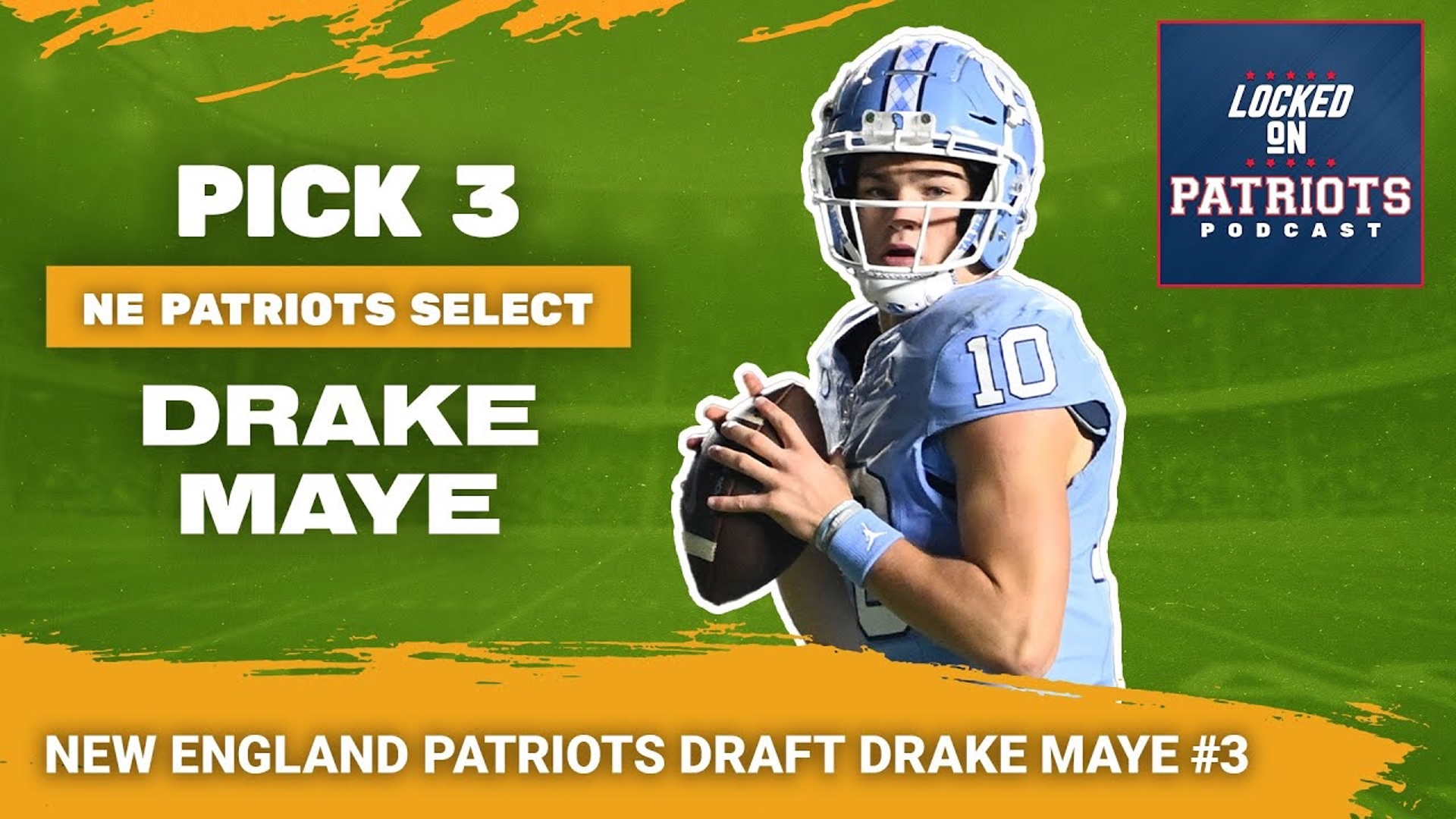 New England Patriots Pick Drake Maye | 2024 NFL Draft Coverage | king5.com