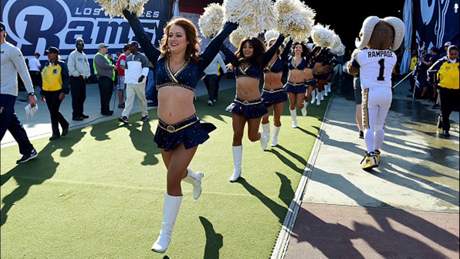 First-ever NFL male cheerleaders to dance for Rams | king5.com