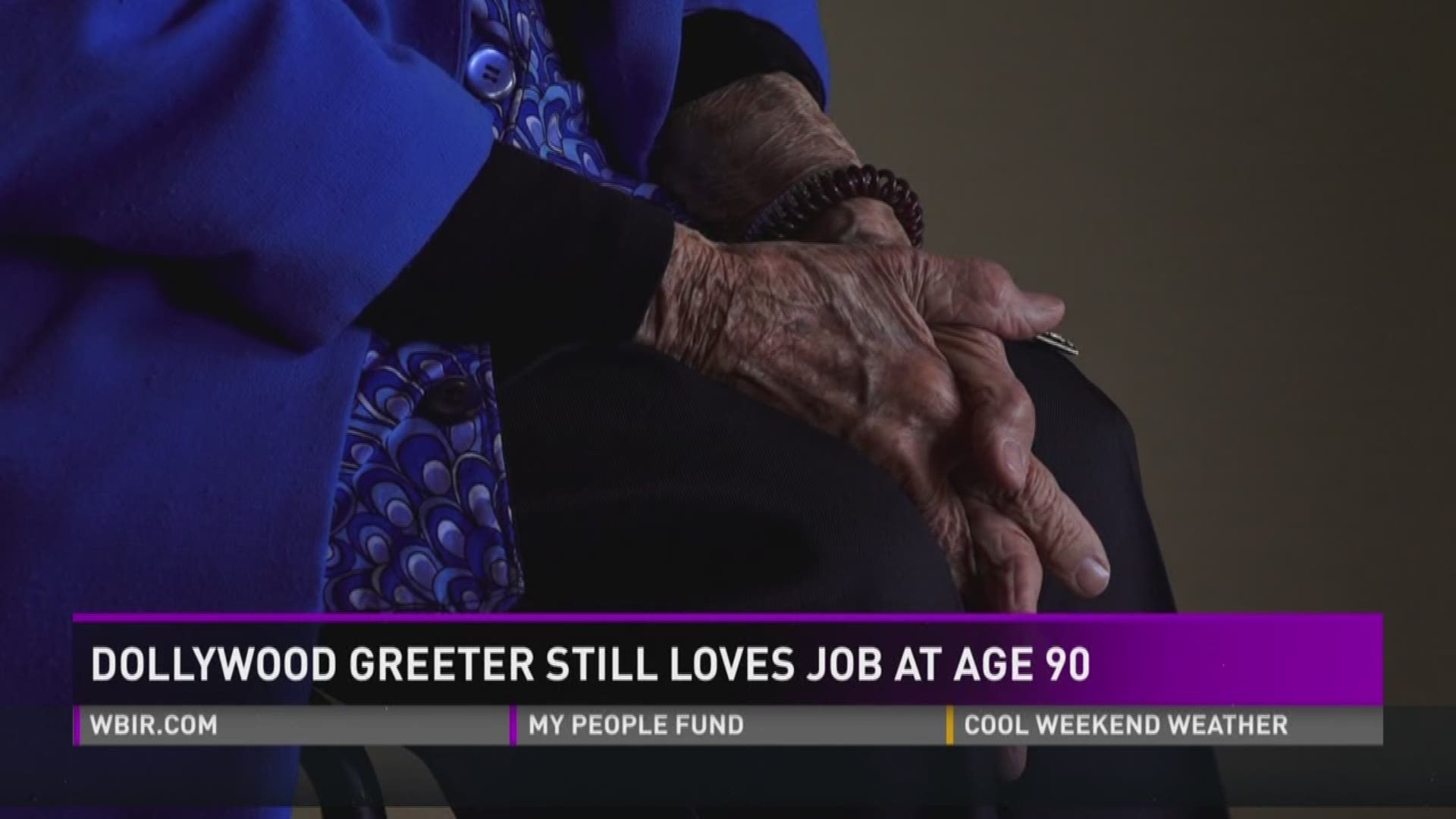 90-year-old Dollywood worker has no plans to retire | king5.com