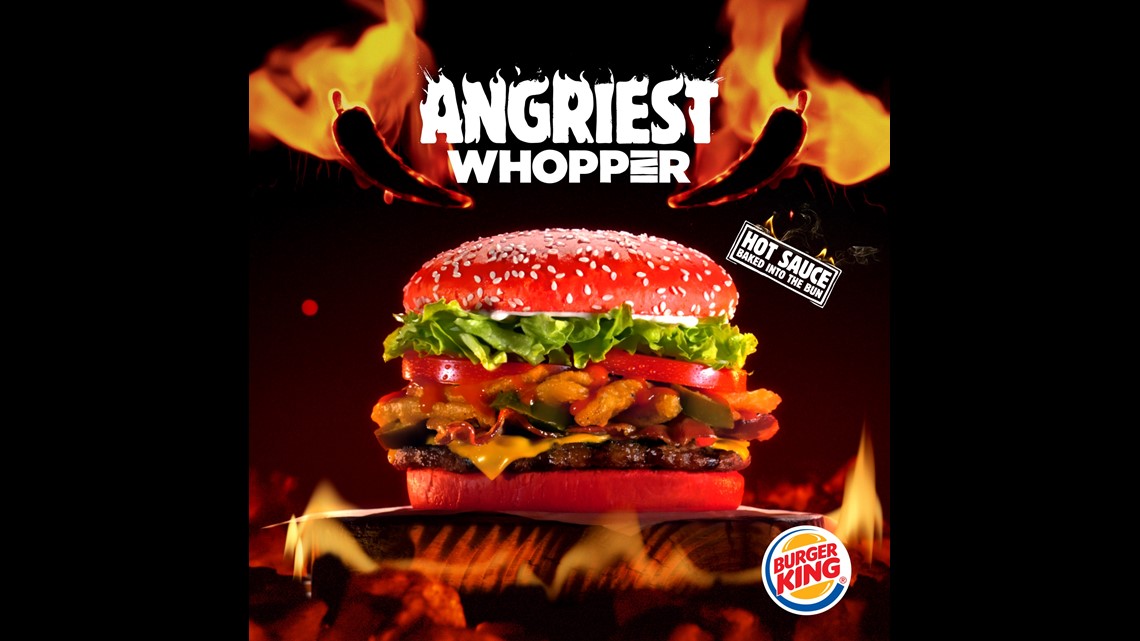Do you dare? Burger King red bun Whopper is here | king5.com