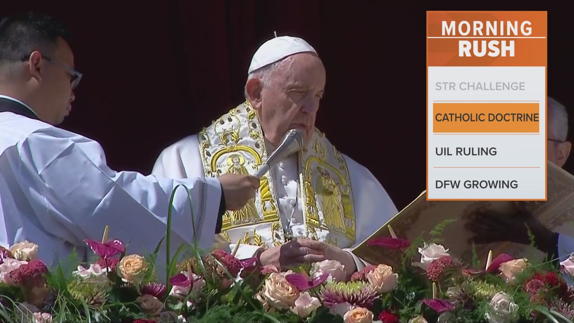 Pope Francis says trans Catholics can be baptized | king5.com