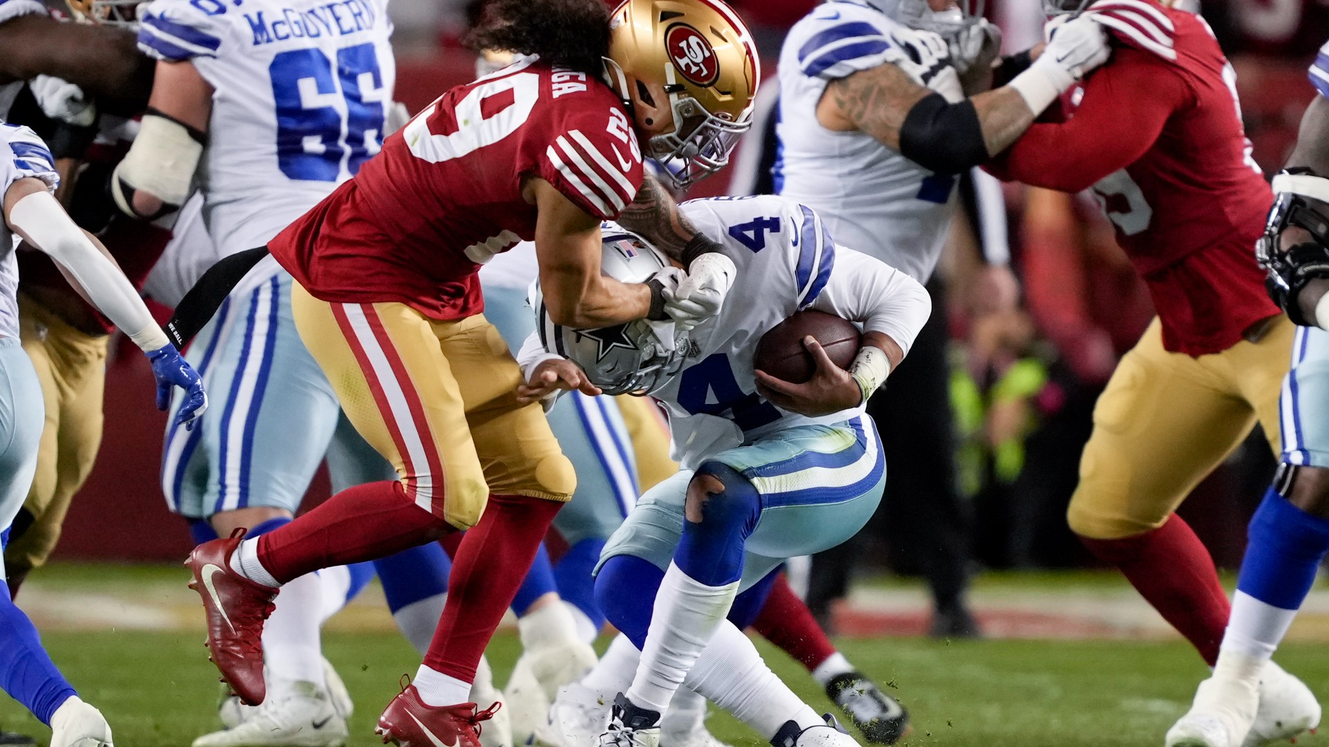 Dallas Cowboys score vs. San Francisco 49ers | king5.com