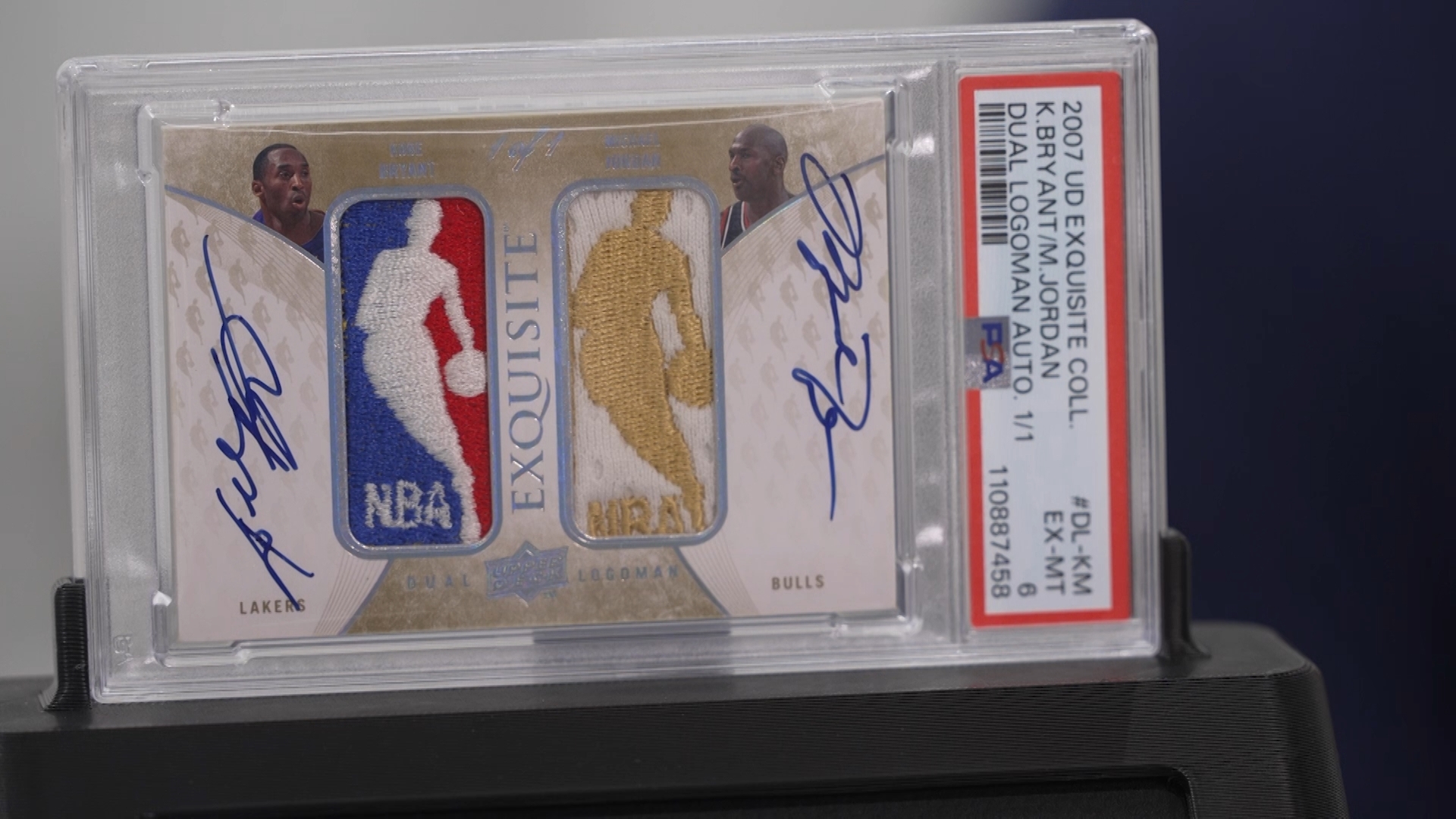 Michael Jordan and Kobe Bryant card sets auction record | king5.com