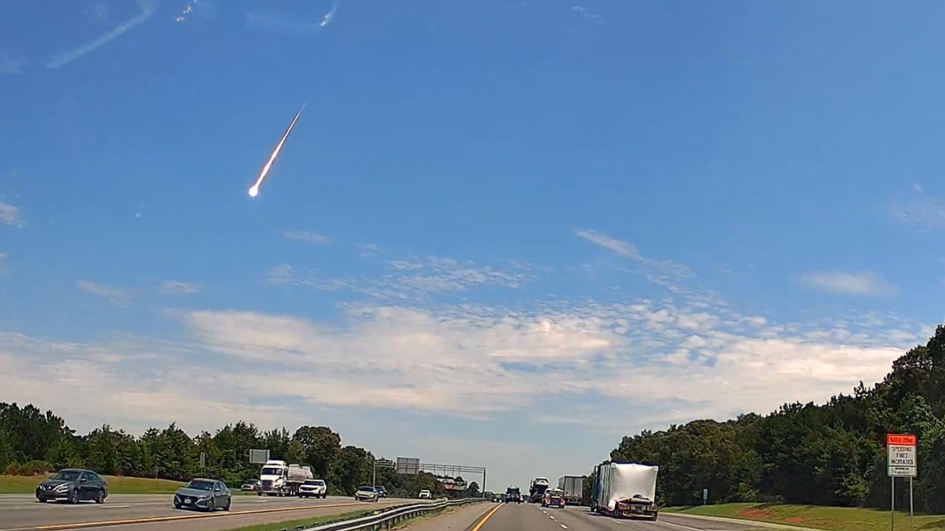 Meteor fell in Georgia South Carolina southeast US | king5.com