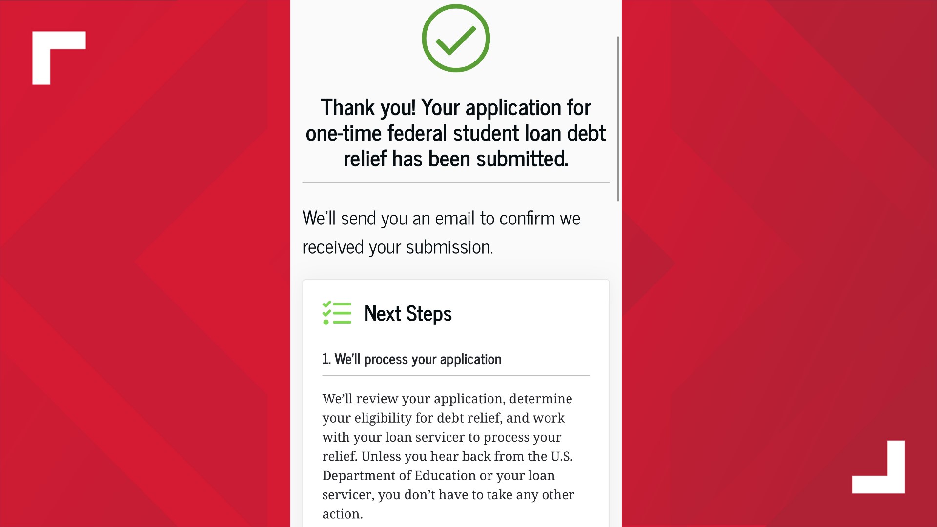 Student loan forgiveness application: How to apply right now | king5.com