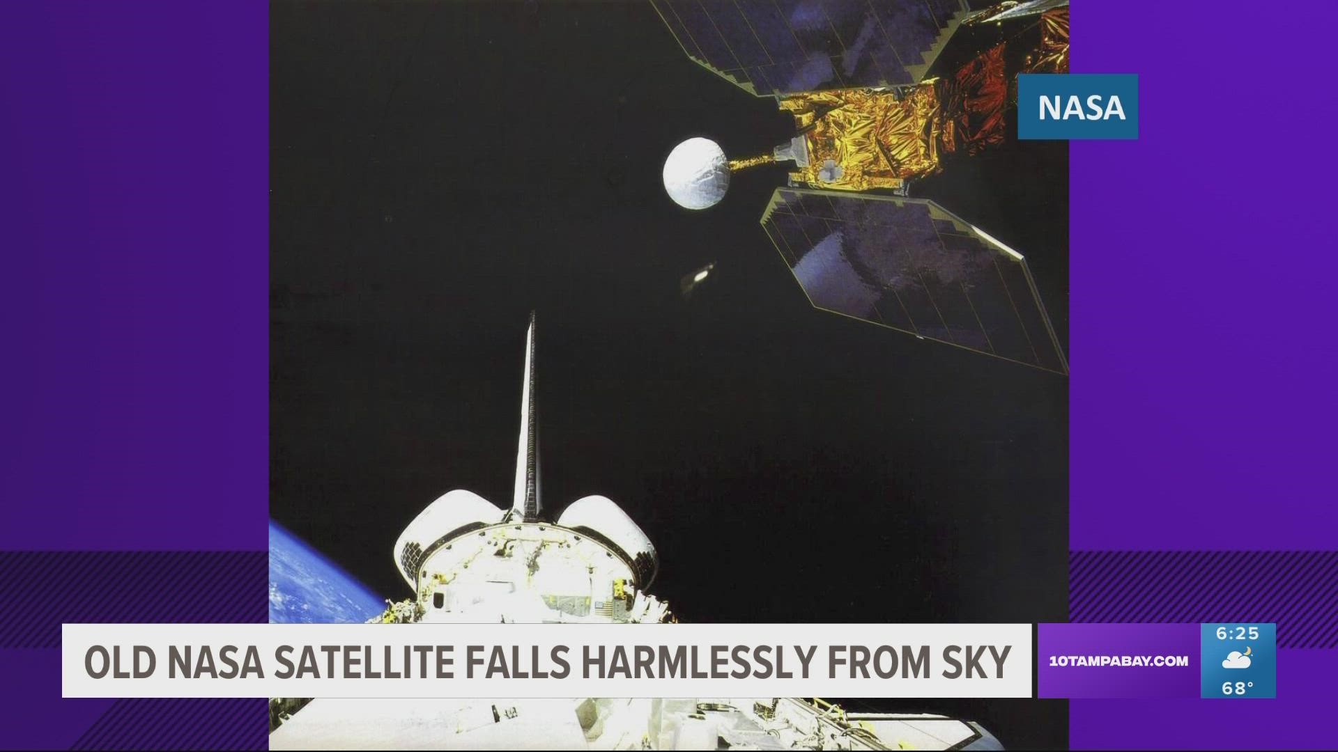 NASA Rhessi satellite falling from sky Wednesday evening | king5.com