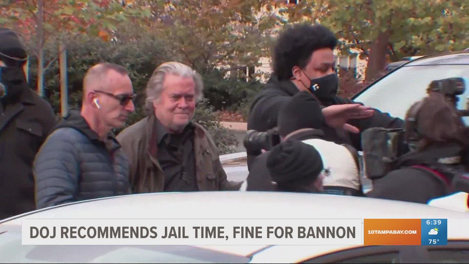 Steve Bannon faces sentencing for contempt of Congress | king5.com