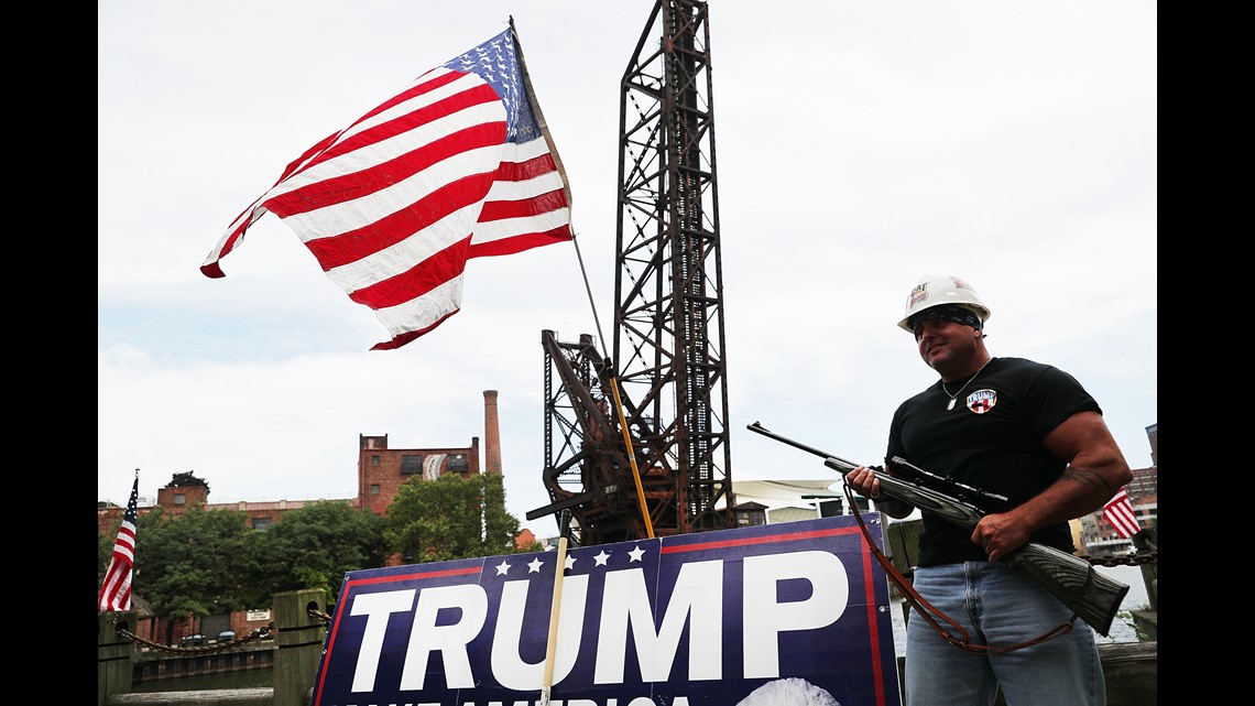 Trump supporters are shooting their guns in the air | king5.com