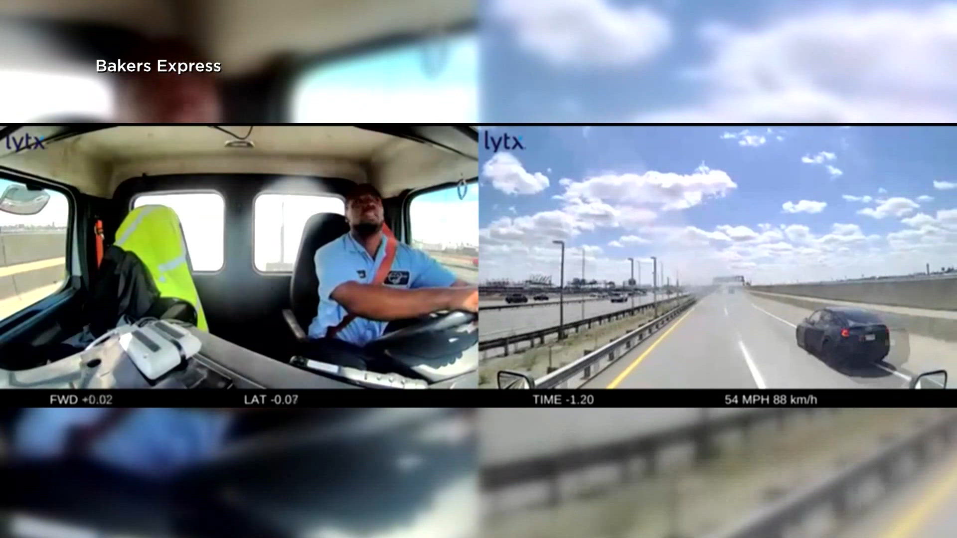 VIDEO: Airplane clips delivery truck and light pole while landing at ...