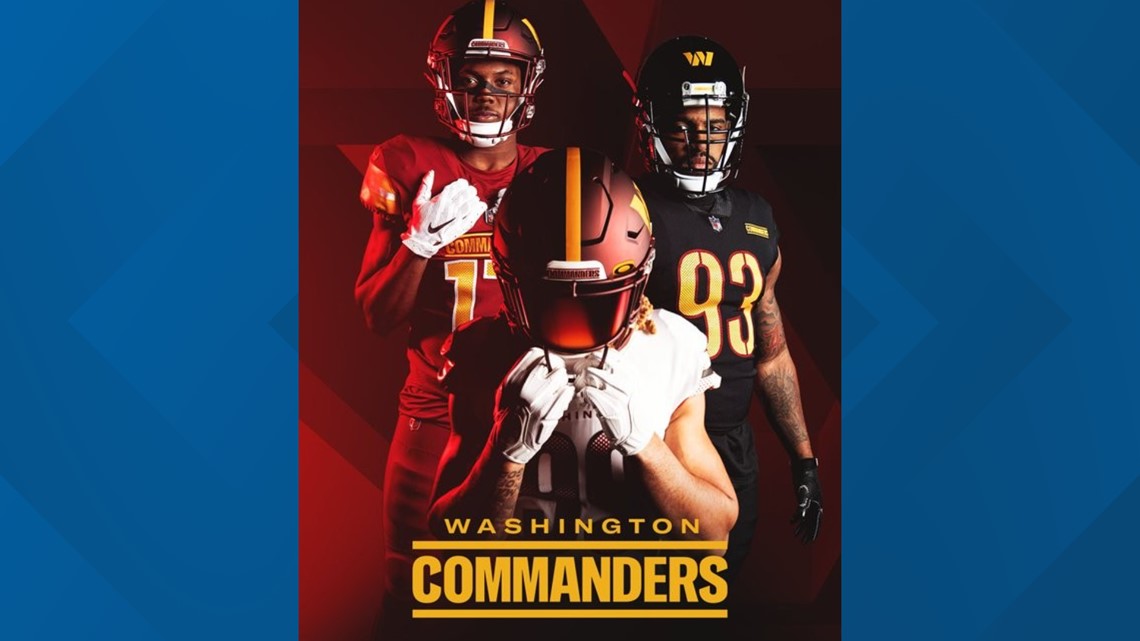 Washington NFL team's new name: Meet the NFL's Commanders | king5.com
