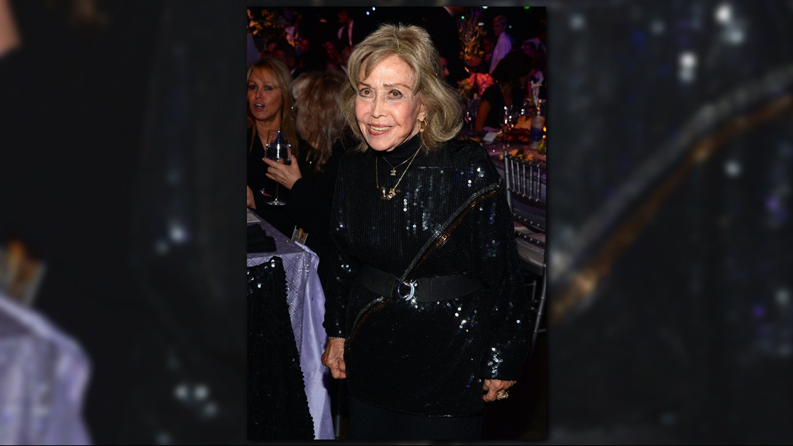 June Foray, the voice of Cindy Lou Who and Rocky the Flying Squirrel ...
