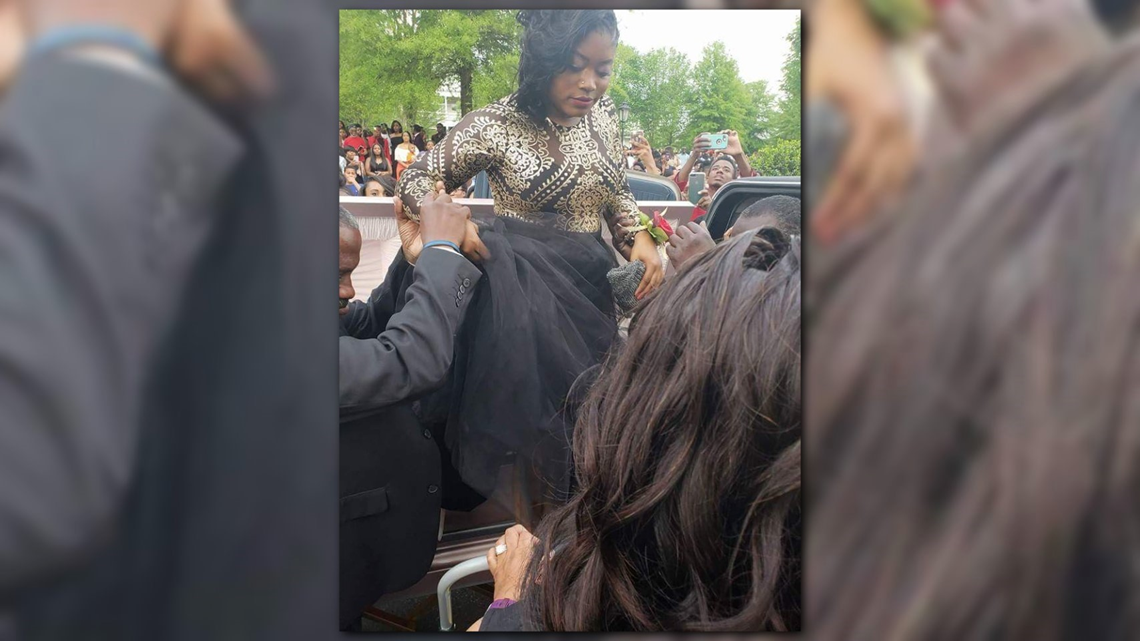 Georgia student explains why she went to prom in a casket | king5.com