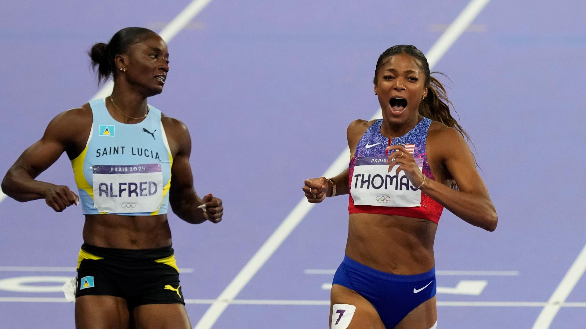 Who won the women's 200-meter final? | king5.com