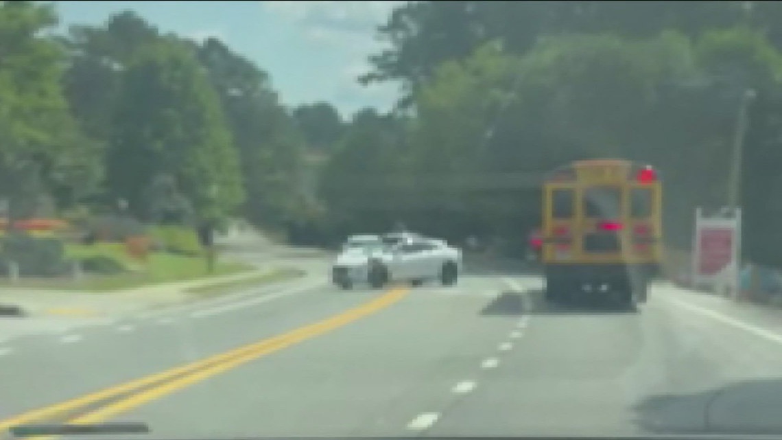 Waymo driverless car caught illegally passing school bus | king5.com