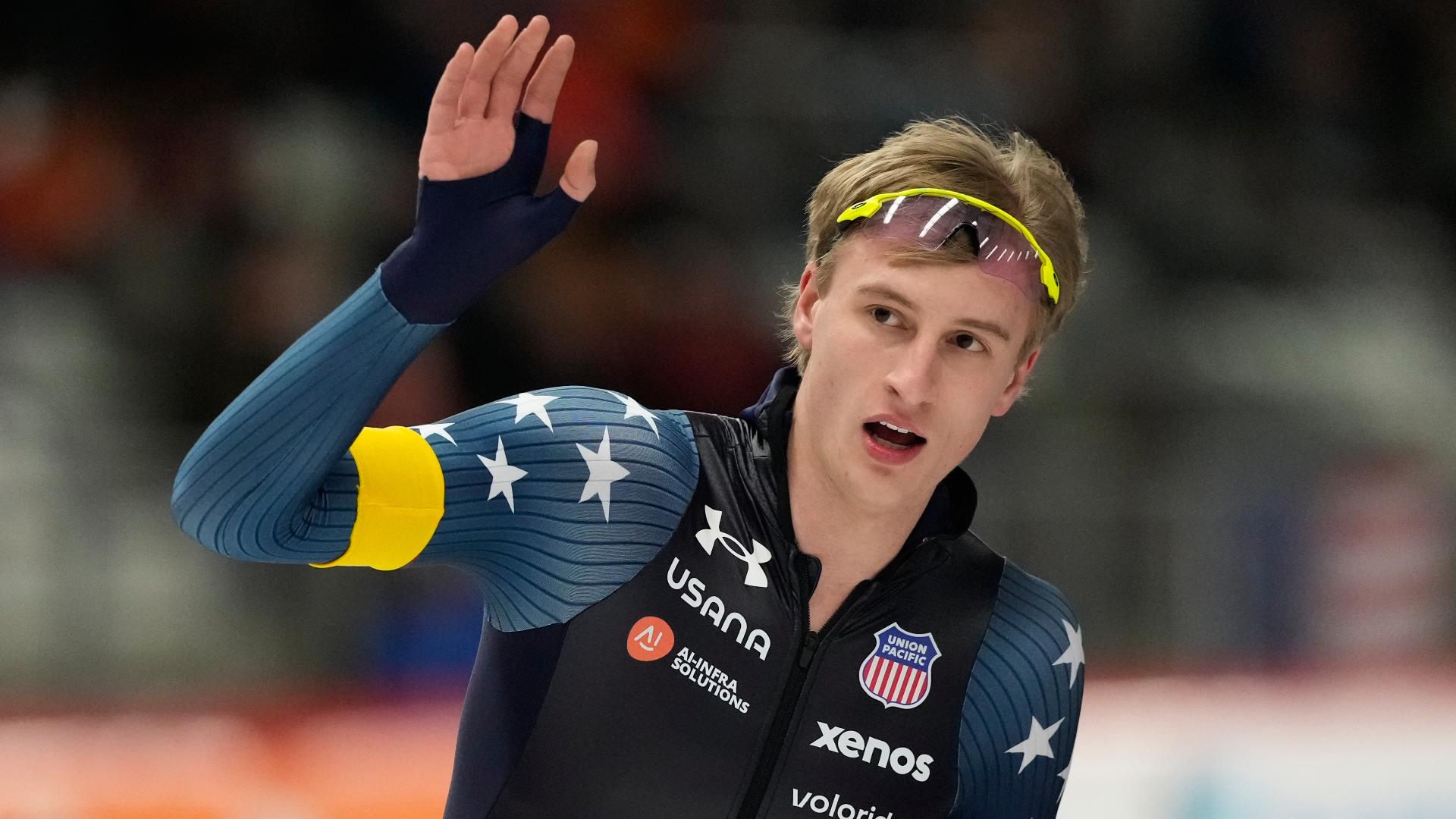 Jordan Stolz targets historic gold medal haul at 2026 Winter Olympics ...